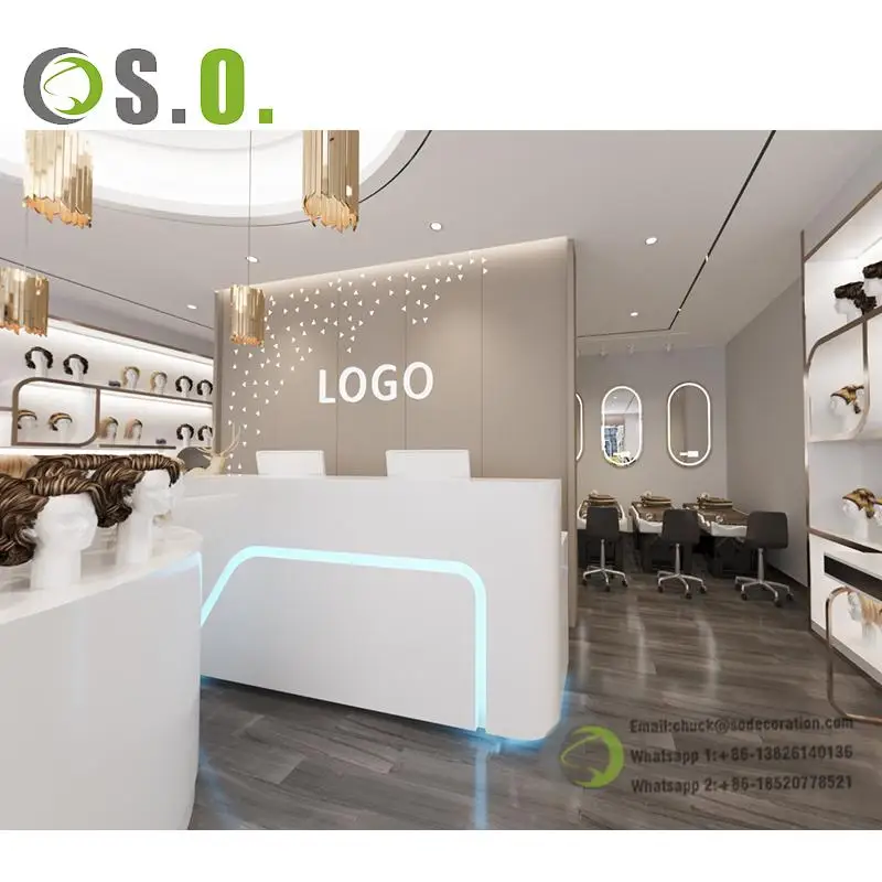 Wig Display Shelf Professional Metal Wig Hair Display Stand Furniture ...