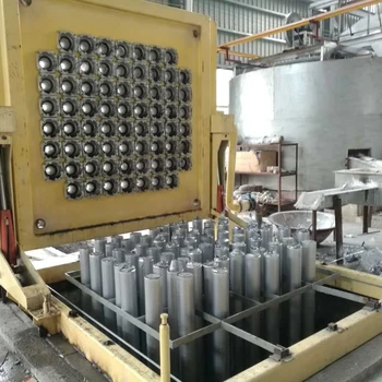 Vertical Aluminum Billets Continuous Casting Of Aluminium Hot Top Aluminum Billet Continuous ...