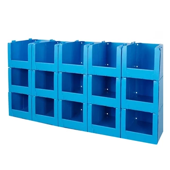 Correx Stackable Clothing Pick Bins Plastic Warehouse Storage Picking ...
