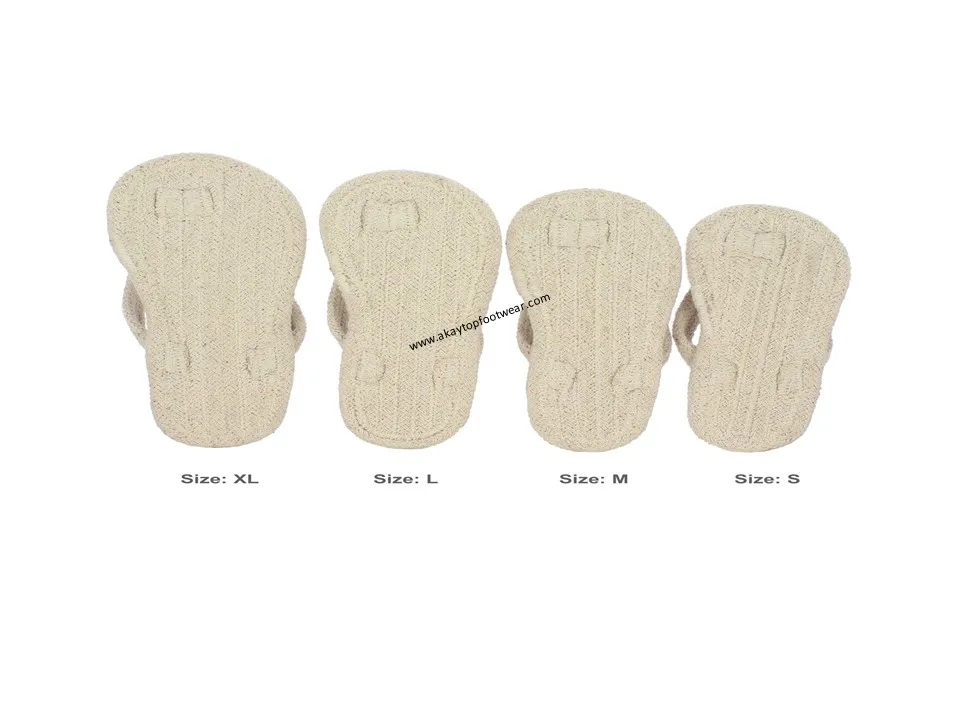 100% Cotton Natural Espadrille V-strap Grey Color Cotton Braided ...