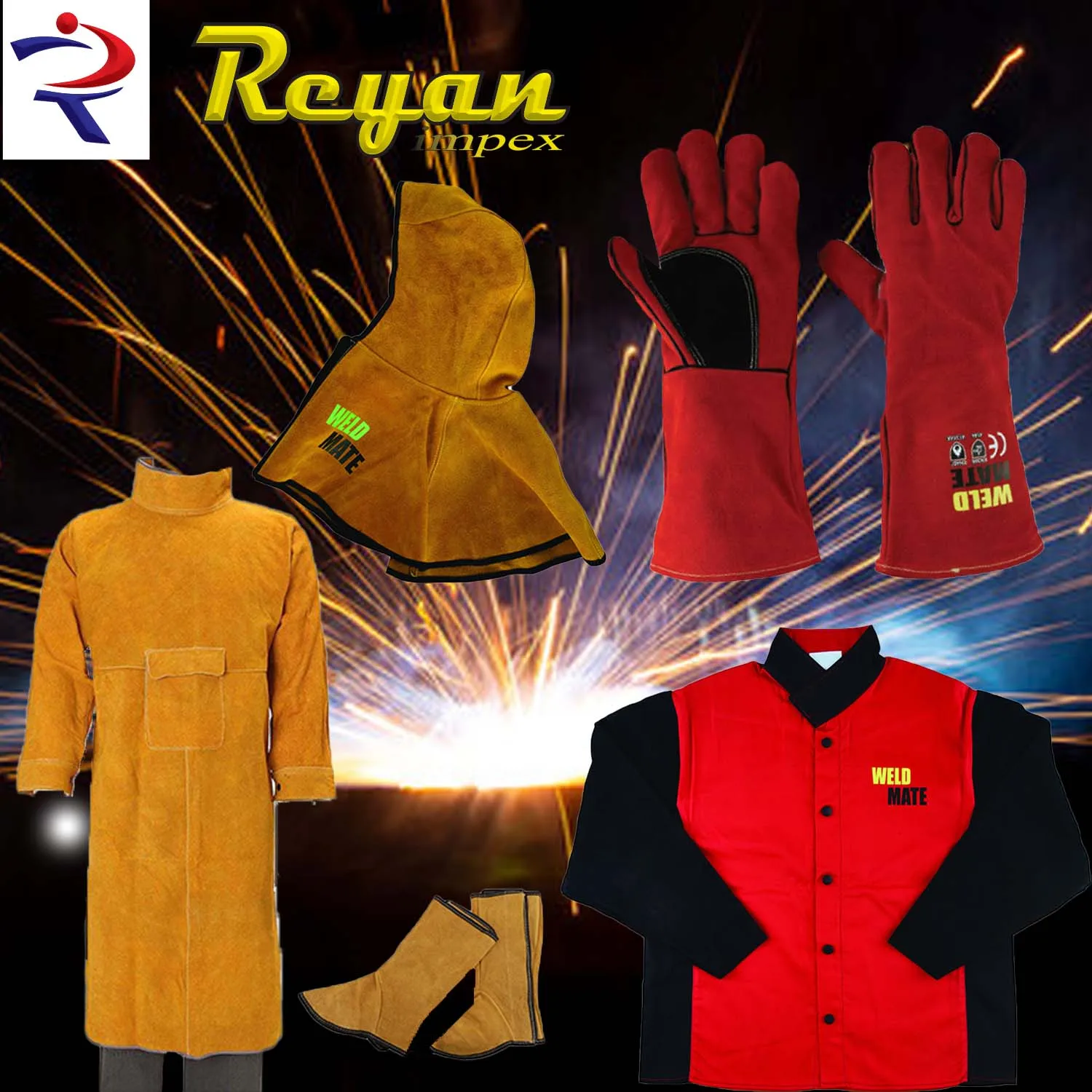 High Quality Welding Apron Flame-retardant Heavy-duty Welding Apron ...