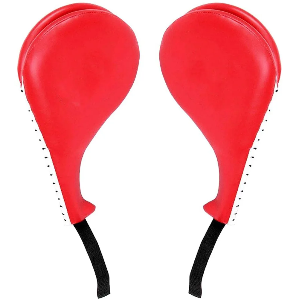 Pu Leather Paddle With Nylon Straps Firm Grip For Mma Martial Arts ...