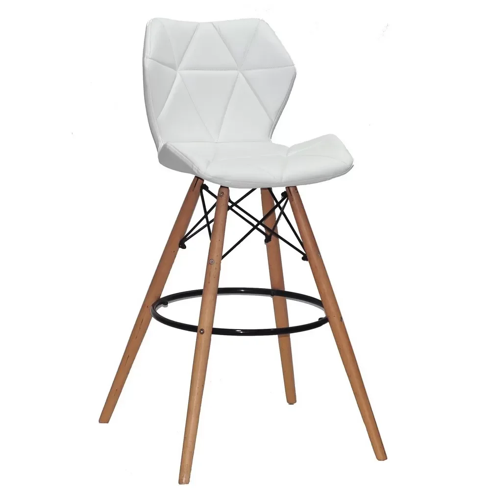 Wholesale Nordic Luxury Modern Breakfast Leather High Counter Chair ...