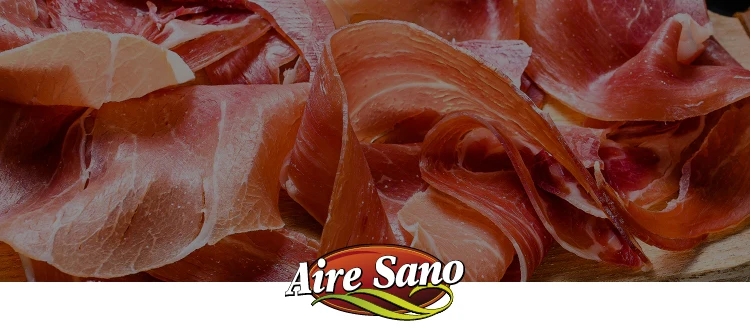 Aire Sano Top Quality Dried Spanish Duroc Of Teruel Spanish Ham White ...