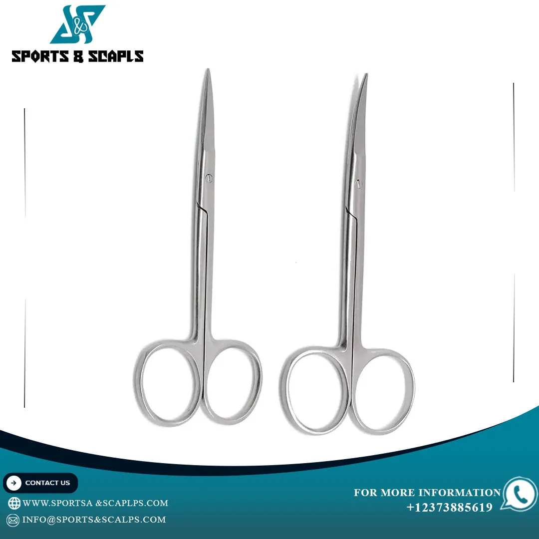 High Quality Various Types Of Stainless Steel Curved Iris Scissors Fine ...