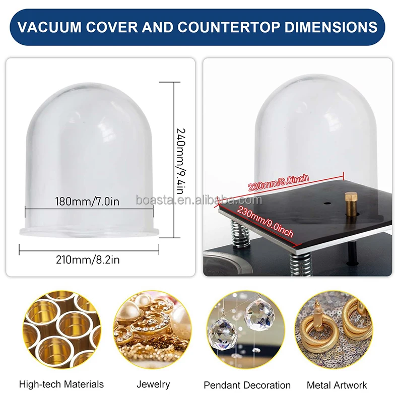 Boasta 2L Melting Vacuum Casting Jewelry Making Machine