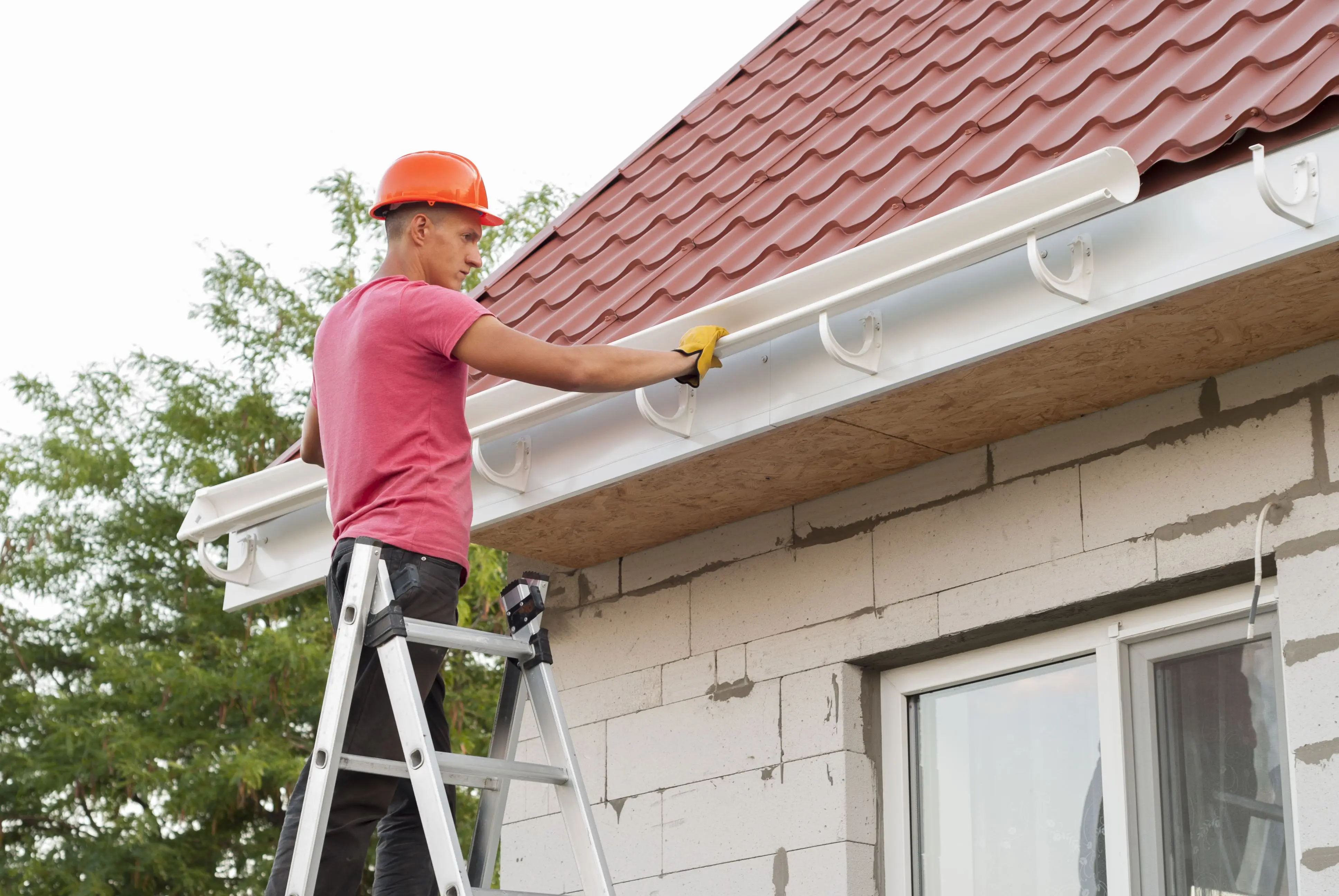 Downspout Steel Cladding Roller Portable Rain Gutter Forming Machine ...