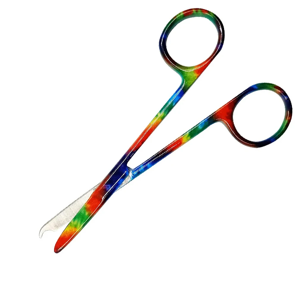High Quality Surgical Stitch Scissor Multicolor Coated Surgical ...