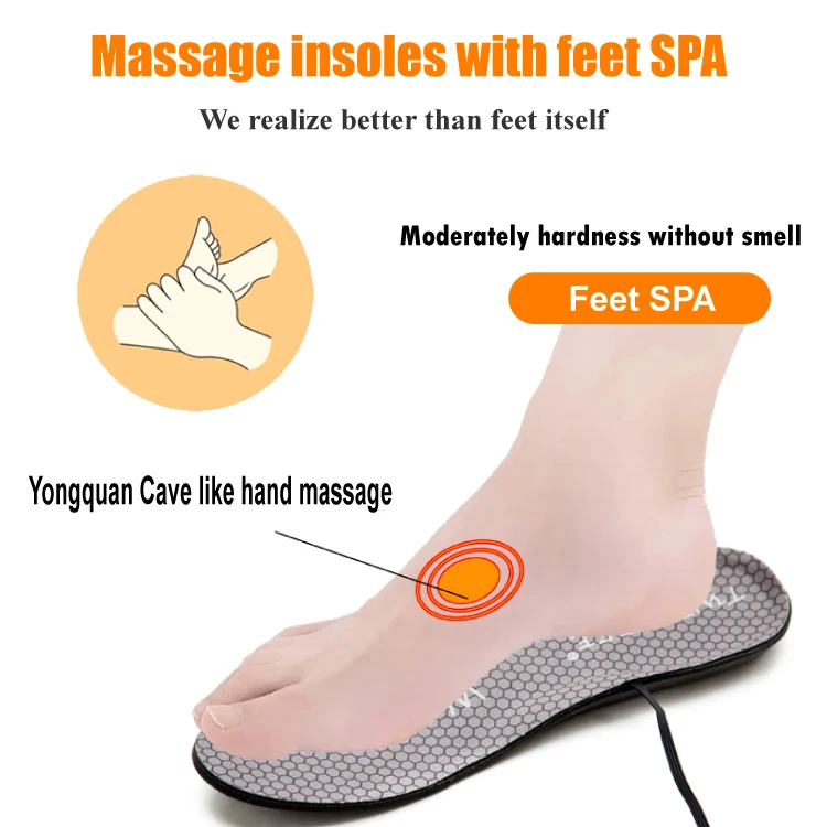 STAYWARM Massage Heated Insoles - Unisex, Patent Pending