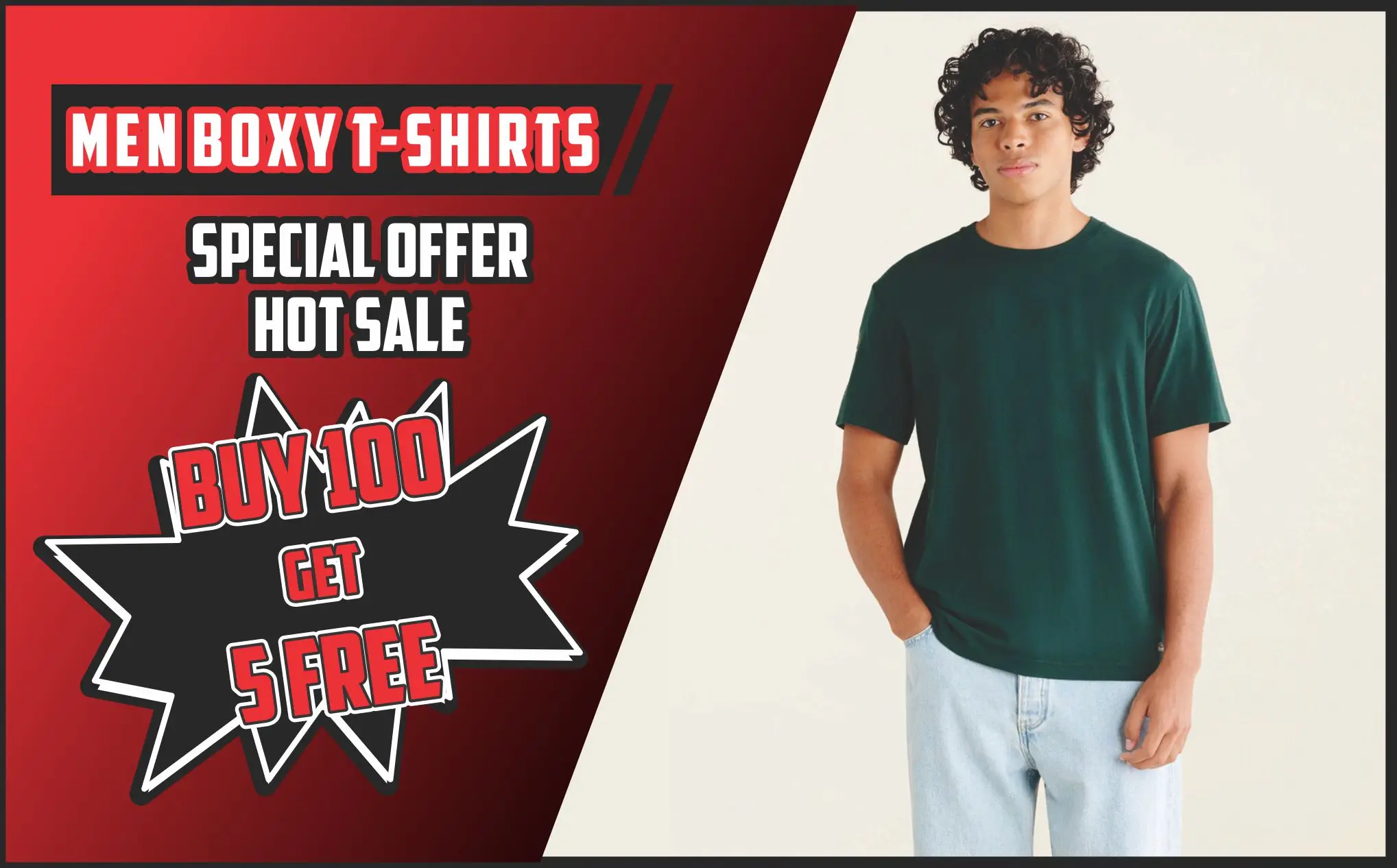 Boxy Fit Blank T-shirt Custom Men French Terry Sweat T Shirt 100% ...