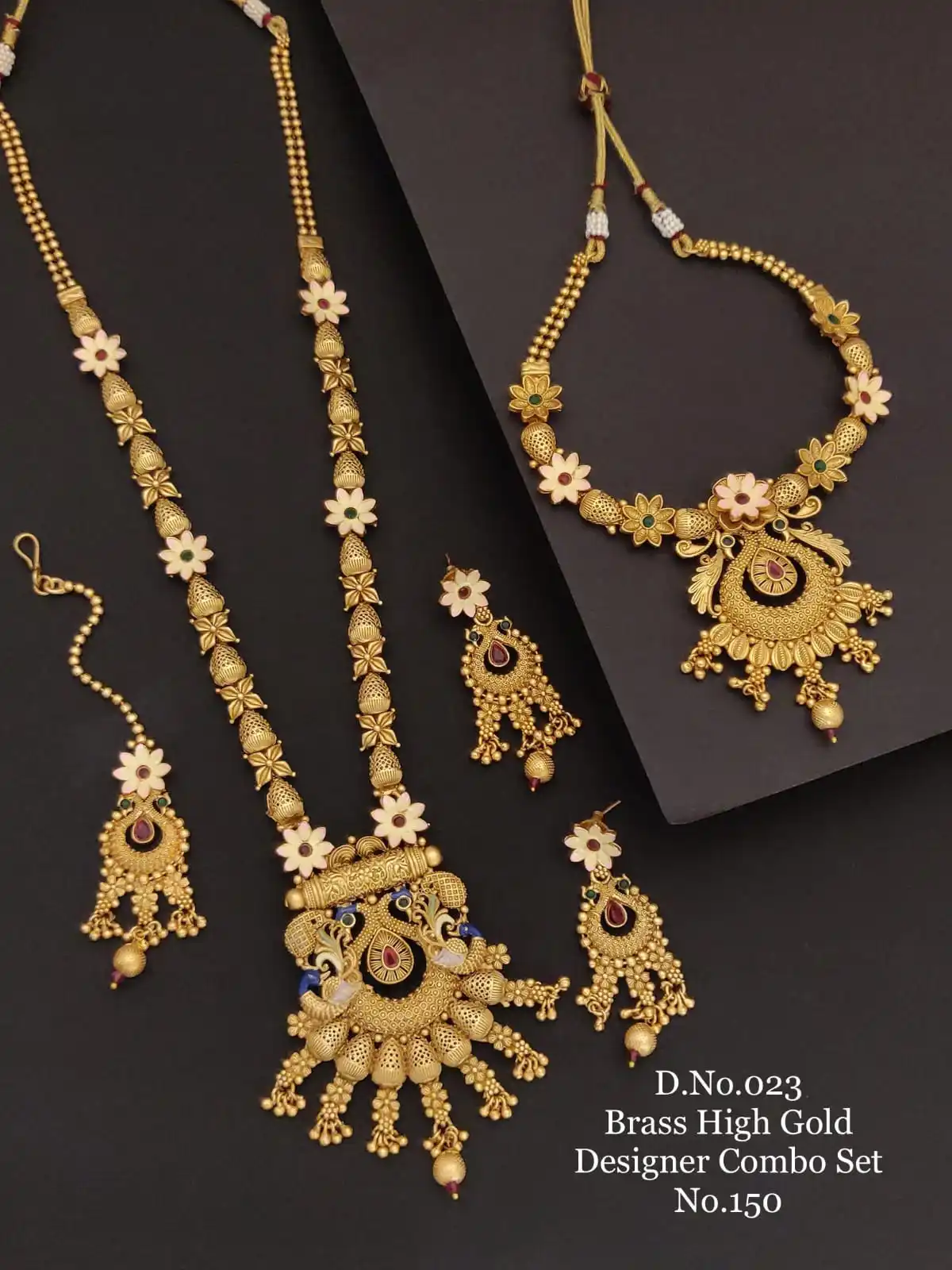 Trendy Statement Jewelry Set Simple Three-Piece Set with Fancy Design ...