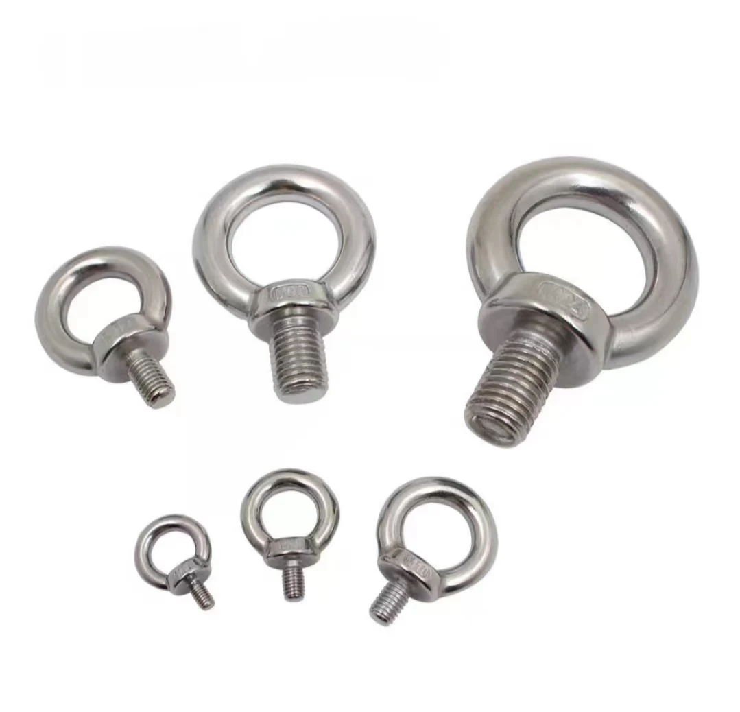 Din580 Stainless Steel Eye Bolt Ss304 316 Lifting Riggings Eyebolt Hot ...