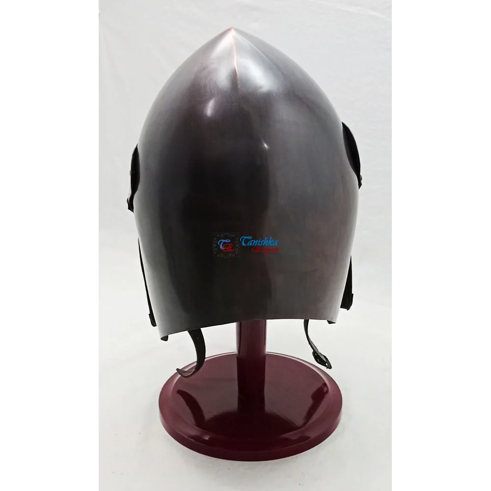 Medieval Crusader Pig Face Helmet - Battle Ready & Durable