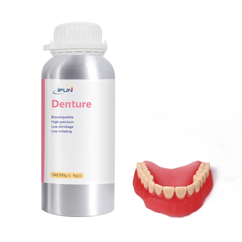 Red Color Denture Base Resin For Dental Application Biocompatible Resin ...