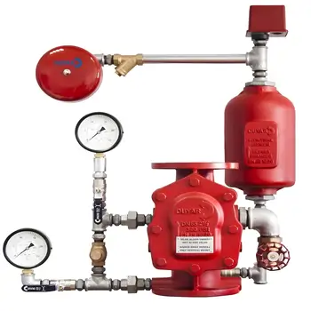 Fire Protection Fire Fighting System Pn16 Fire Wet Alarm Valve Fm 1041 ...
