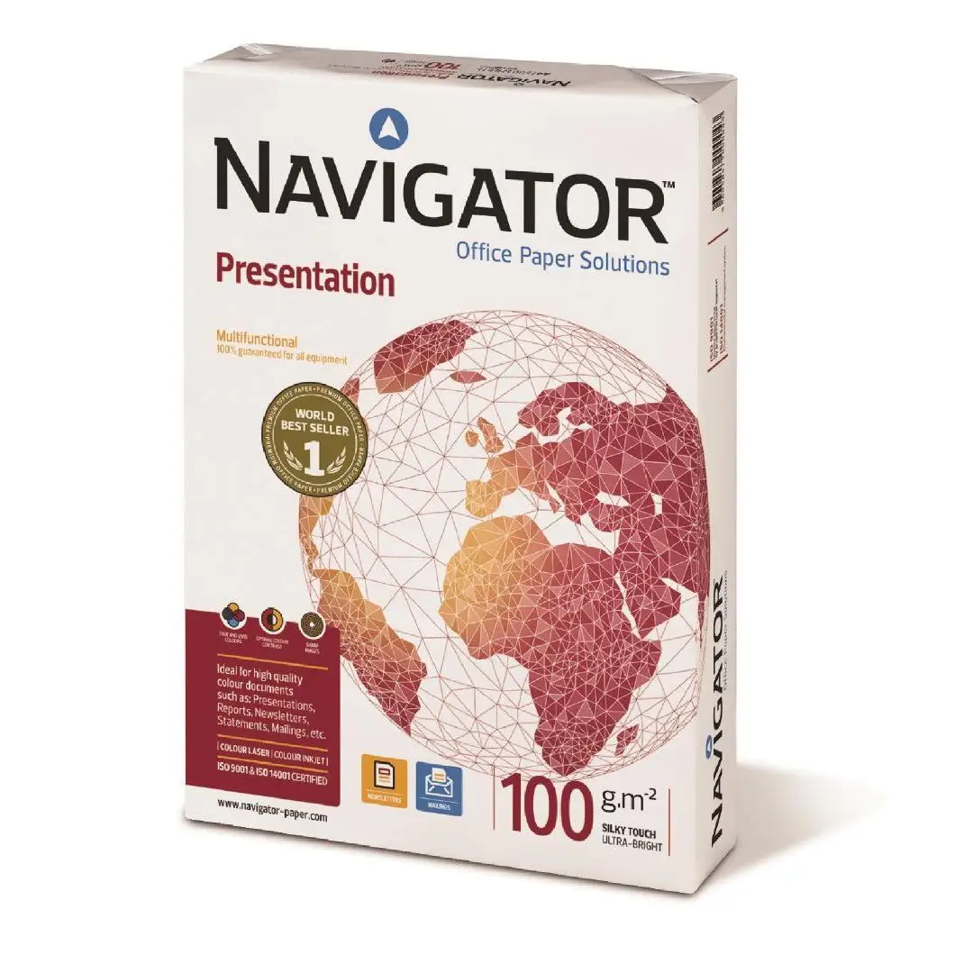 100% Pulp 80gsm Navigator A4 Paper/A4 Copy Paper/80gsm,75gsm,70gsm ...