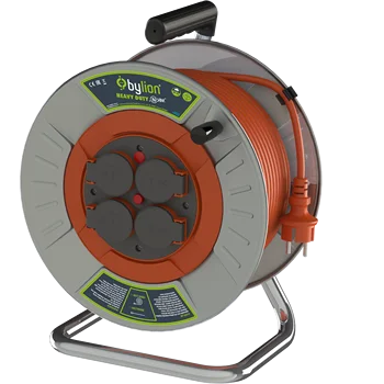 4x16a Sockets French Type Cable Reel,Power Reel - Cord Reel Ev Charger ...