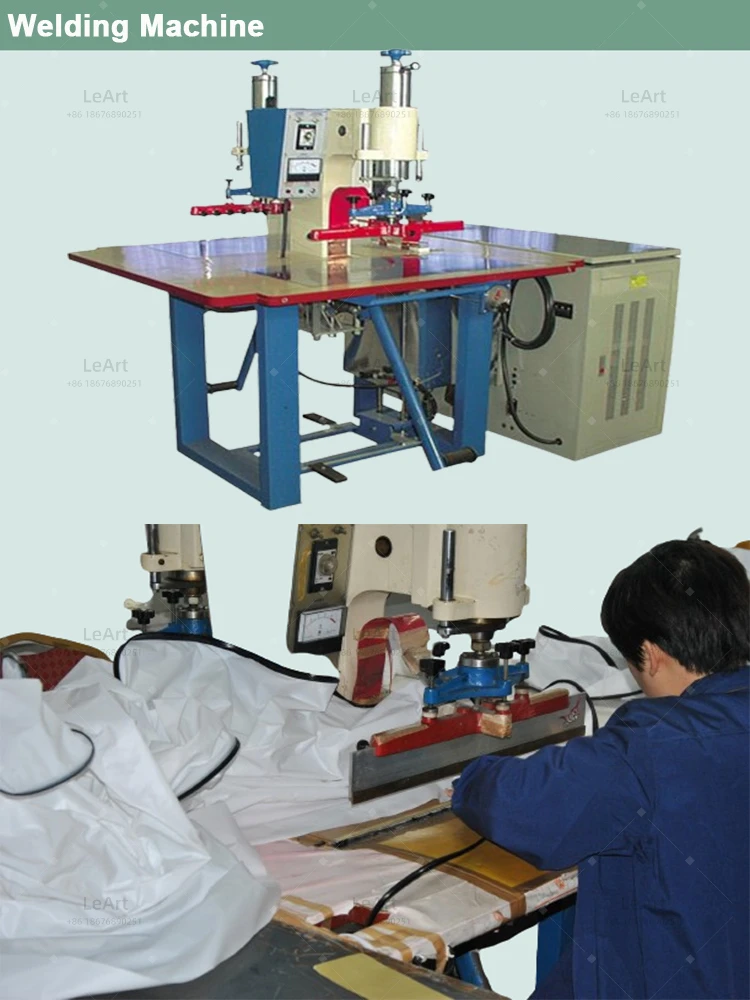 Two Heads High Frequency Welding Machine For Stretch Ceilings - Buy Pvc ...