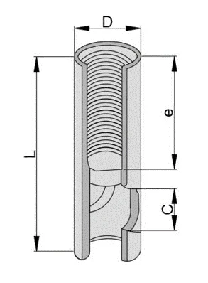 Precast Concrete Galvanized Concrete Threaded Lifting Socket Lifting ...
