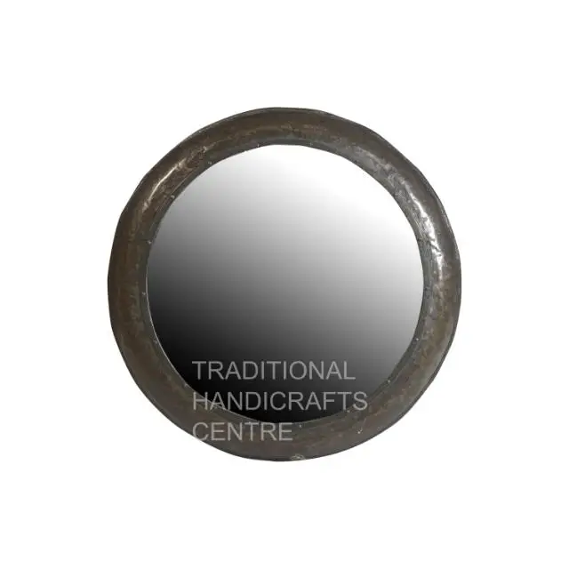 Best Collection Round Shaped Mirror Living Room Home Decorative ...