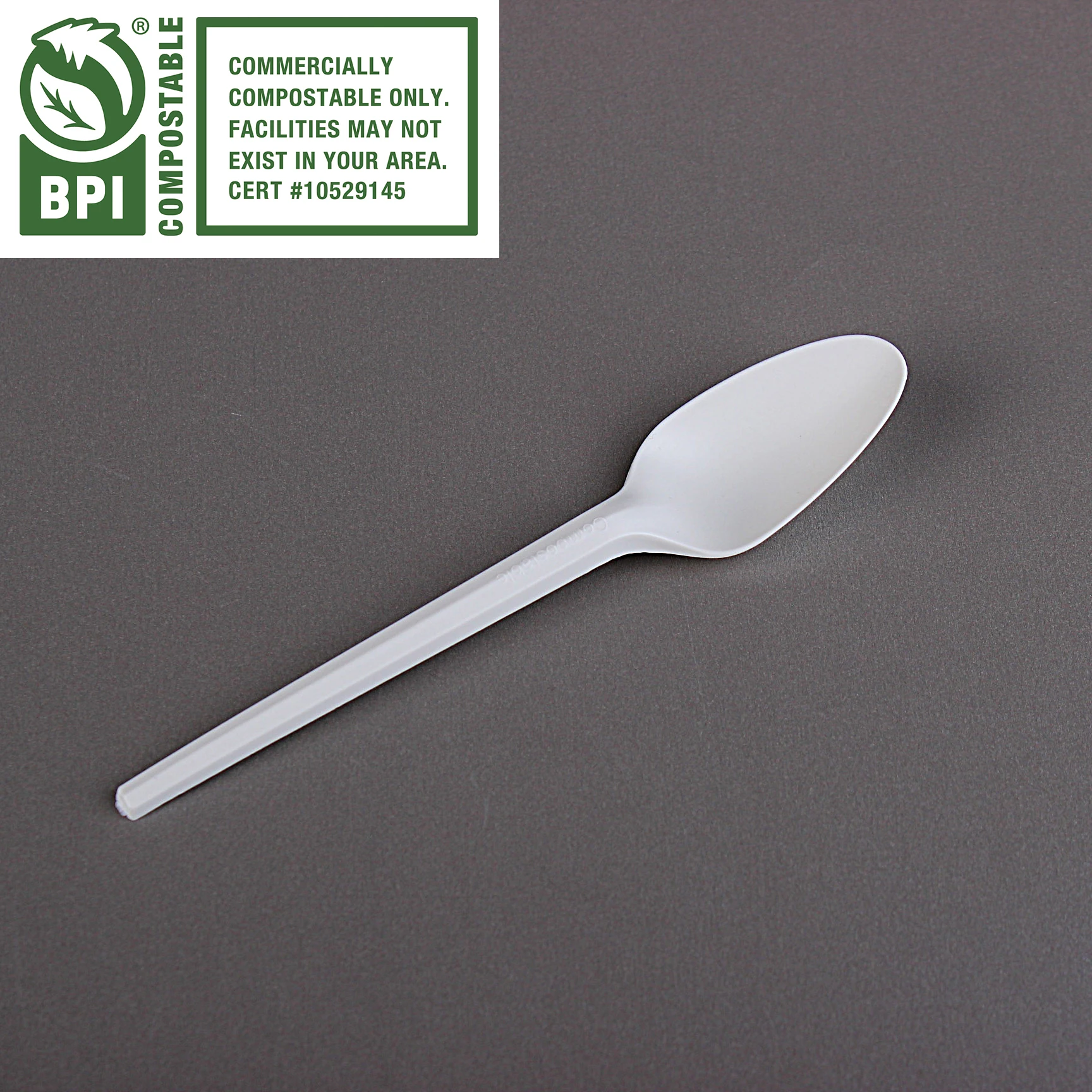 Customized Size Or Color Biodegradable Cutlery Disposable Cpla Black ...