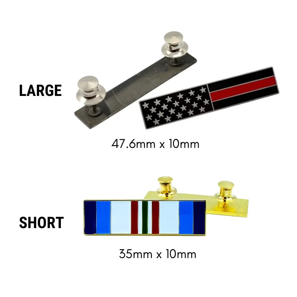 Custom Logo Metal Enamel Citation Uniform Award Bar Holder - Buy Uniform Award Bar Holder ...