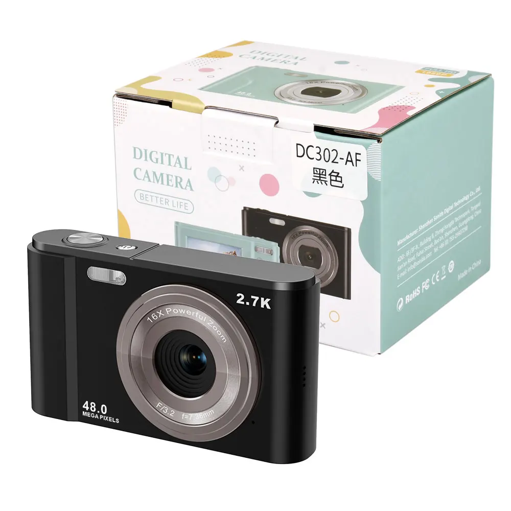 2023 March Canton Fair Product Point And Shot 48mp Resolution 4k Video ...