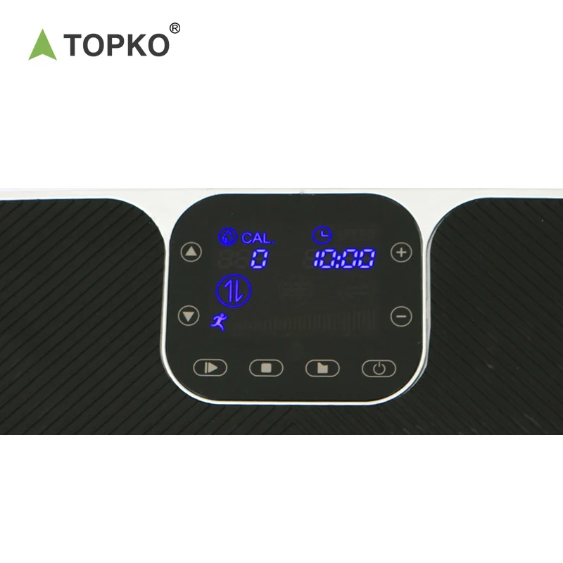 Topko Exercise Machine Whole Body Vibration Plate Fat Burning Massage ...