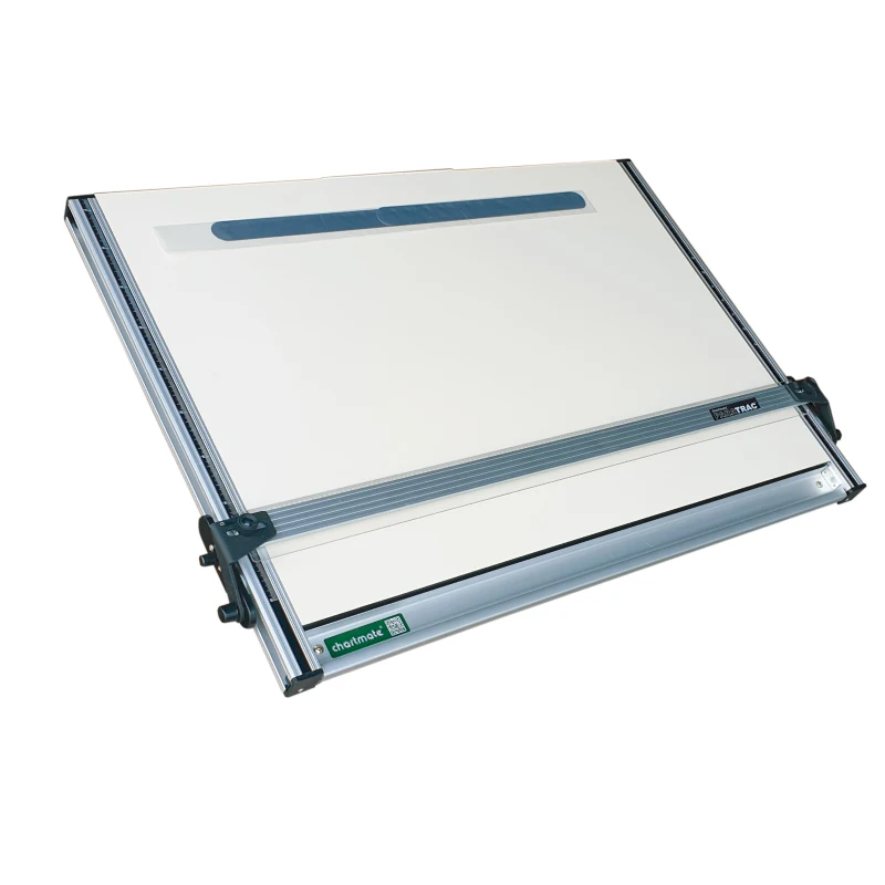 A2 Wide 50.8x66cm Magnetic Surface Paratrac Track Type Parallel Ruler ...