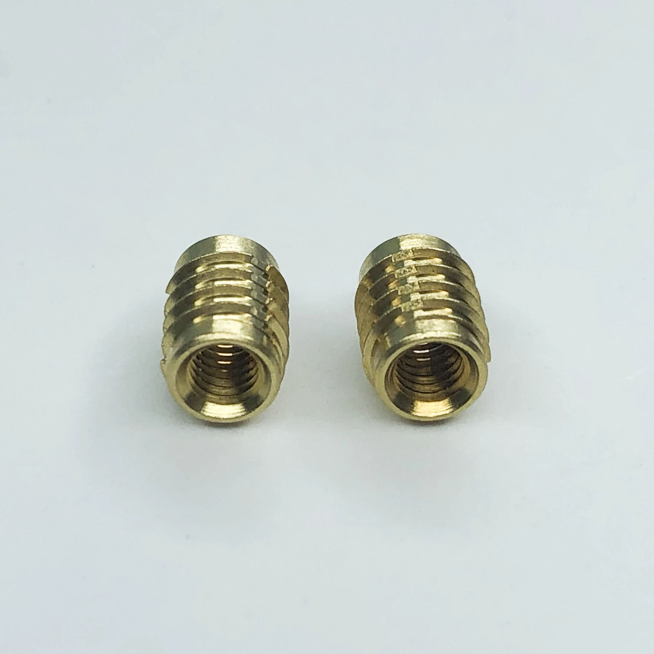 Factory Customized Internal And External Teeth Brass Threaded Self ...