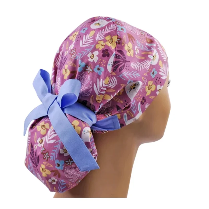 Adjustable Nurse Surgical Medical Operating Room Scrub Caps Beauty ...