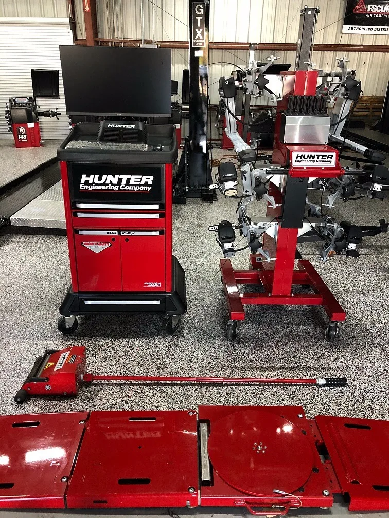 Hunter HD Truck Wheel Alignment Machine - Precision & Speed