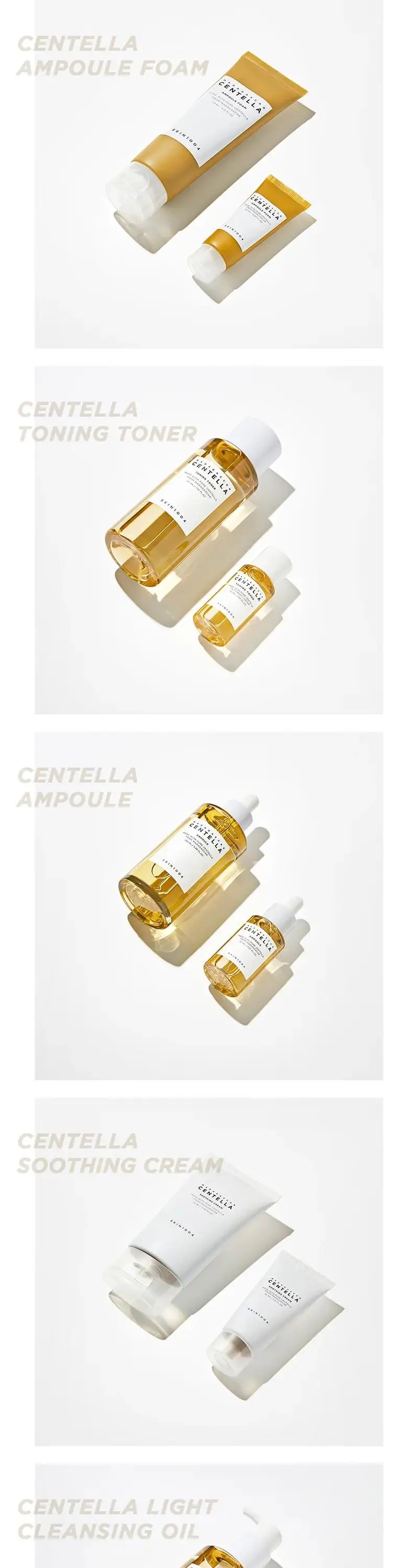 Korean Skin Care Beauty Products - Centella Skin Care Sets