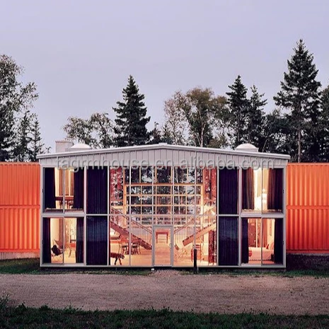 Living 5 Bedroom Expandable Shipping Containers Homes 40Ft Luxury Home ...