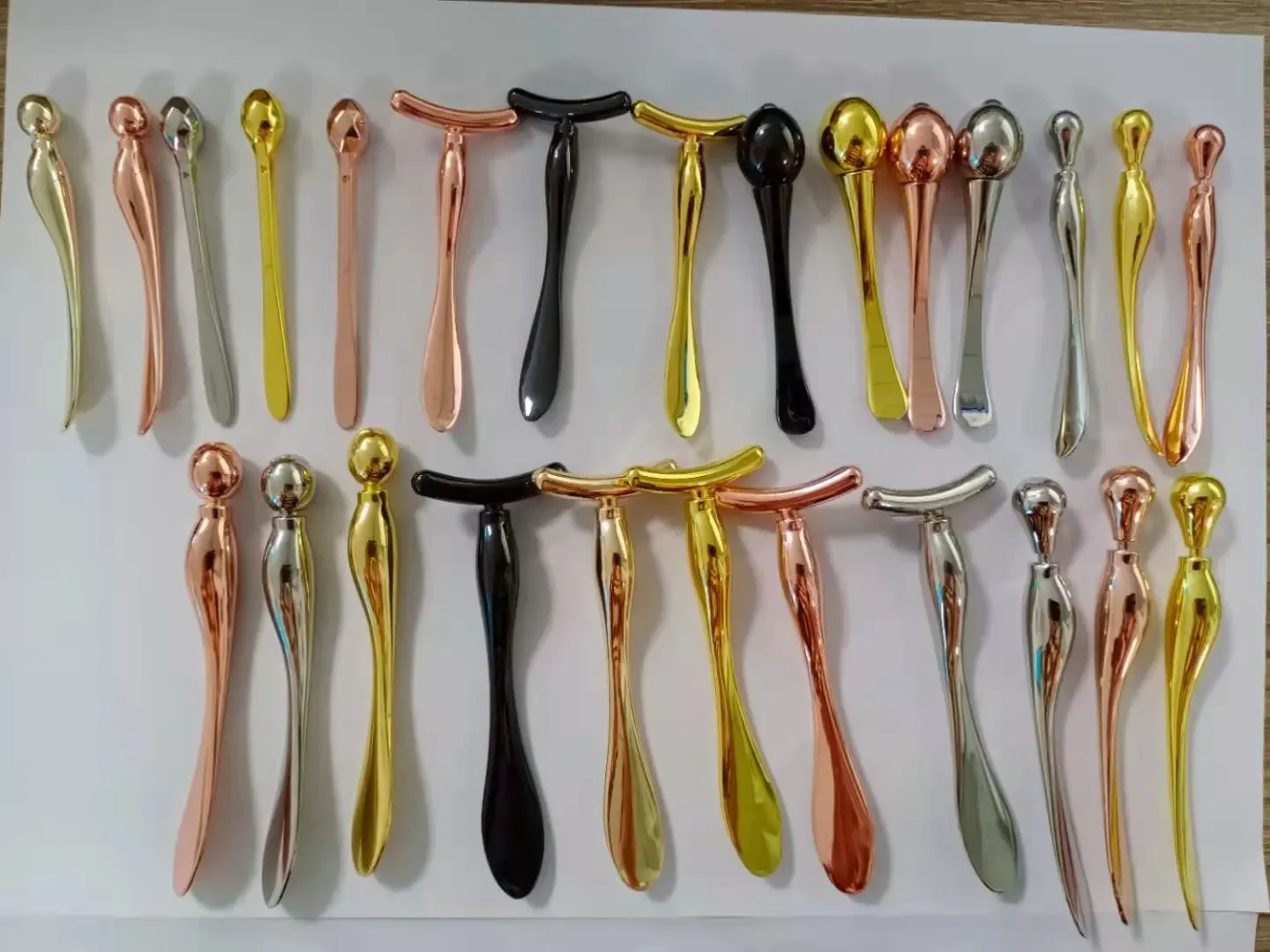 Wholesale Cosmetic Spoons - Durable Metal Mini Spatulas