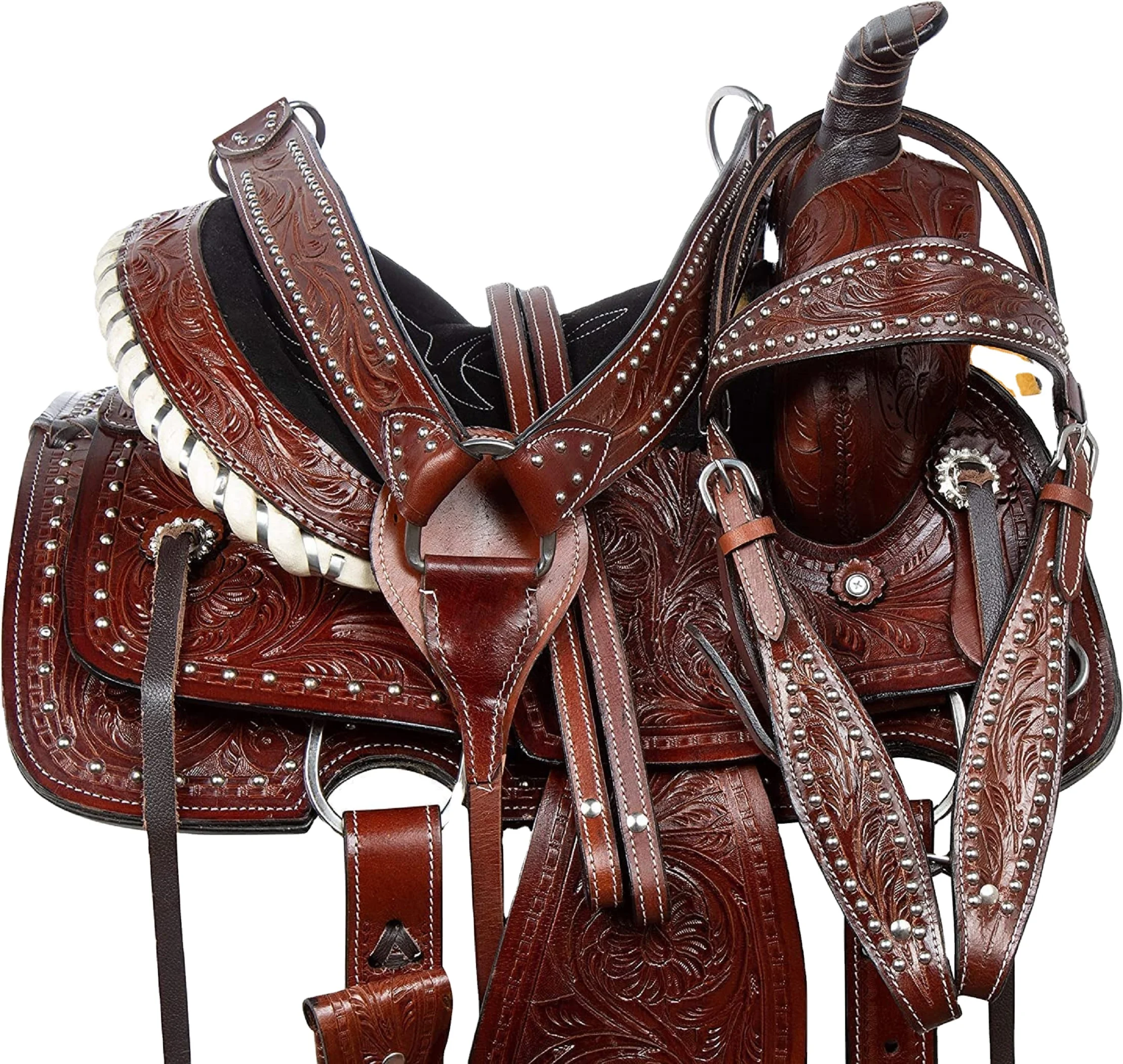 Premium Quality Western Leather Horse Saddle With Matching Horse Tack ...