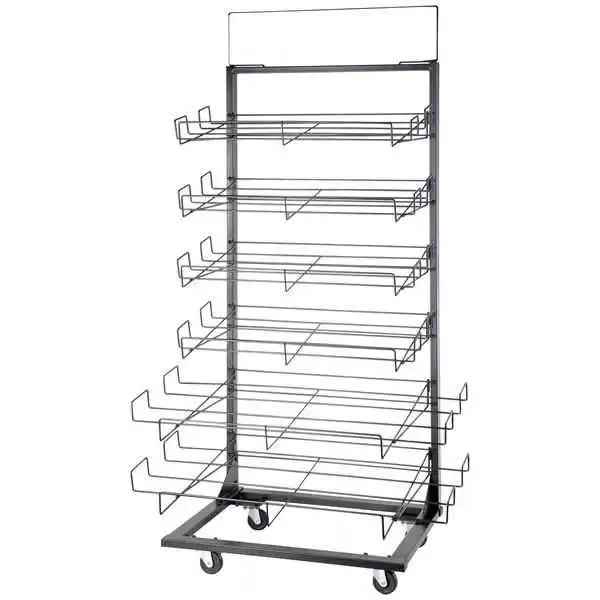 Hot Selling Modern Retail Store Display Rack Foldable Rotating Portable ...
