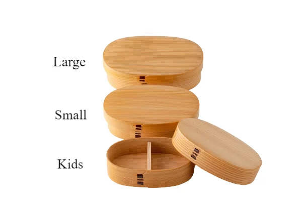 High Quality Wooden Lunch Box Handmade Japanese Traditional Craft ...