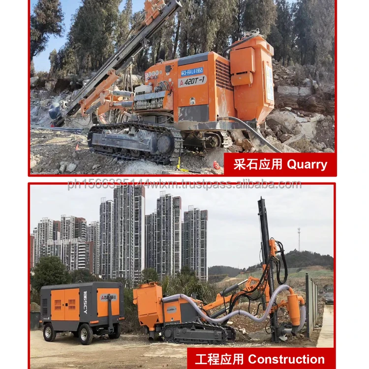 Dth Hole Digging Borehole Drill Rigs Vertical Horizontal Directional ...