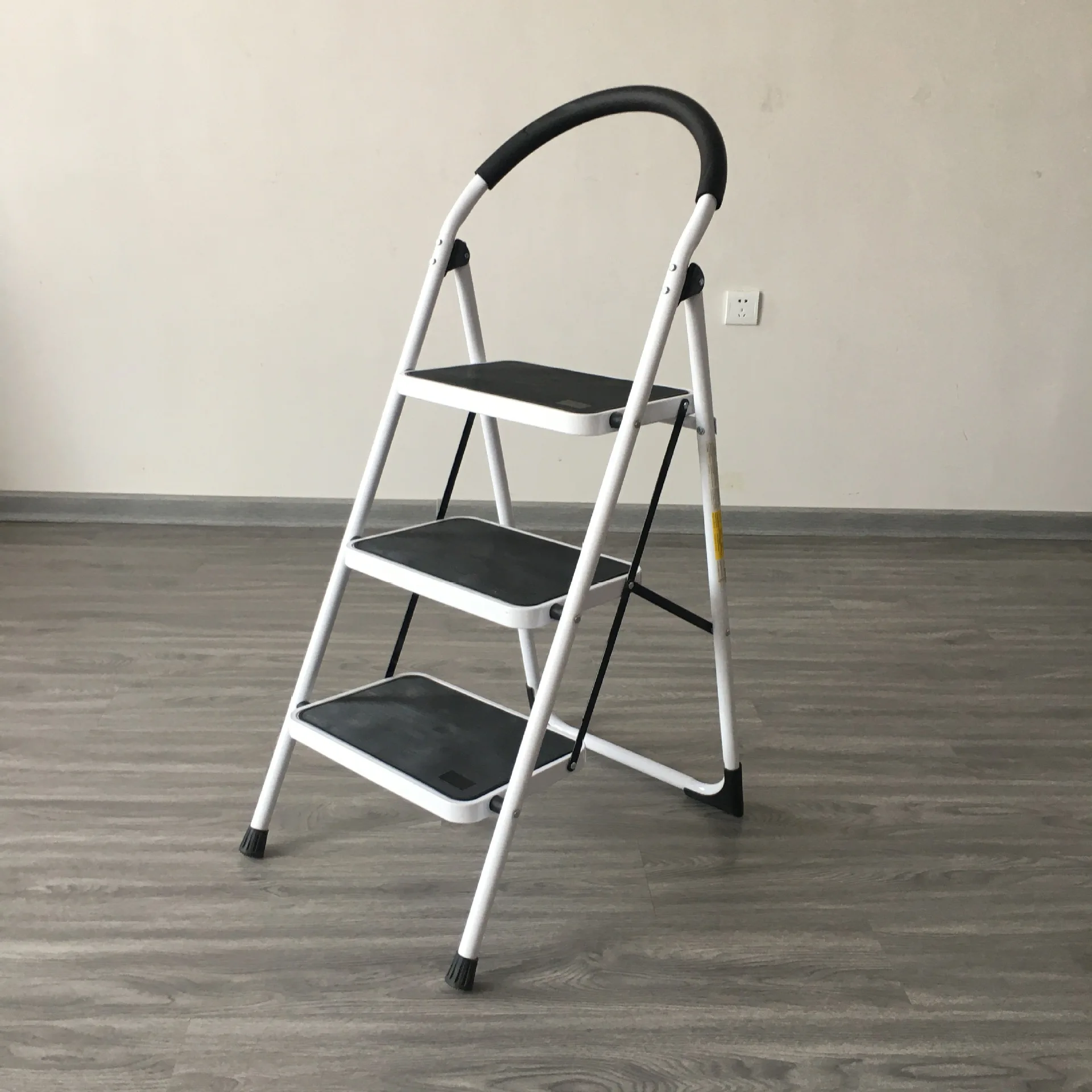 2 Step Ladder,Folding Metal Step Stool For Adults,Portable Steel Step ...