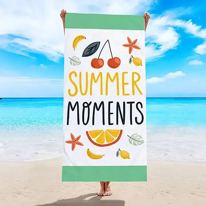 Hot Selling Microfiber Towel Water Absorption Fast Drying Beach Towel ...