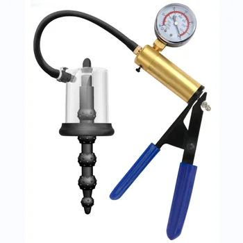 Manual Rosebud Vacuum Pump Pro Series 3 Plug Set Electric Male Female ...