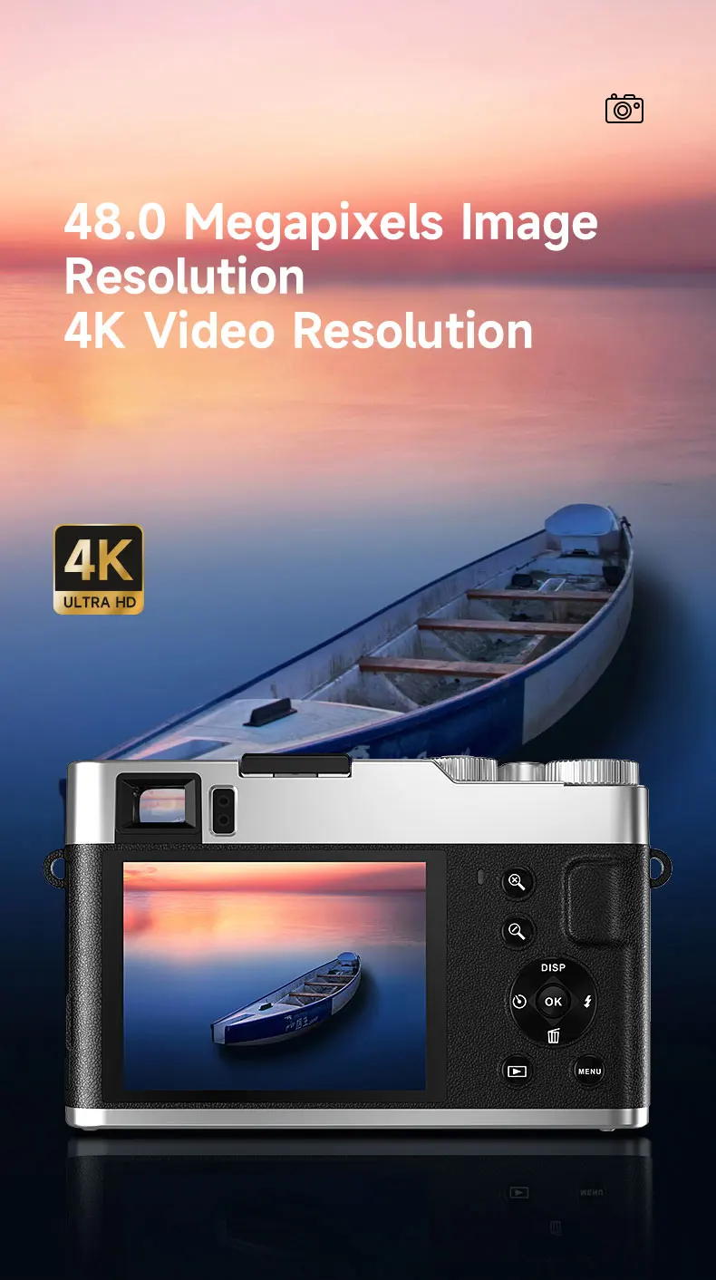 4K Digital Video Cameras with CMOS Sensor - Professional Quality