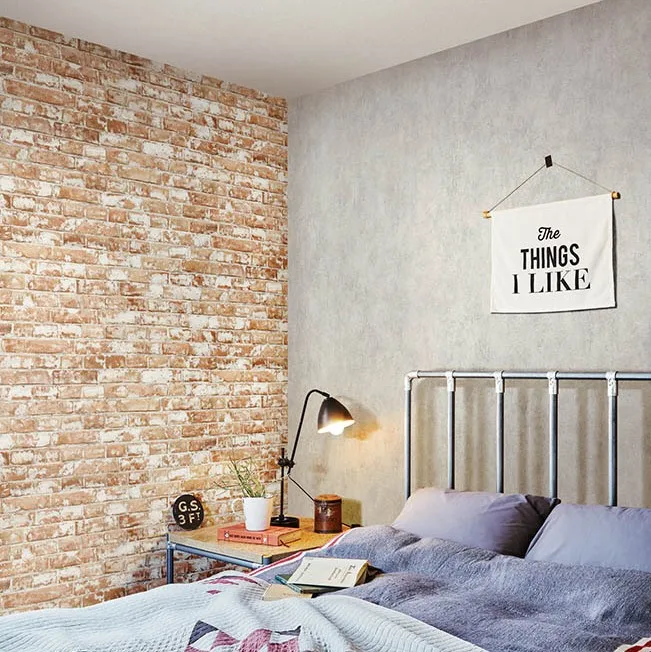 Japanese Luxury Wallpaper Of Brick Tile Design For Home And Restaurant ...
