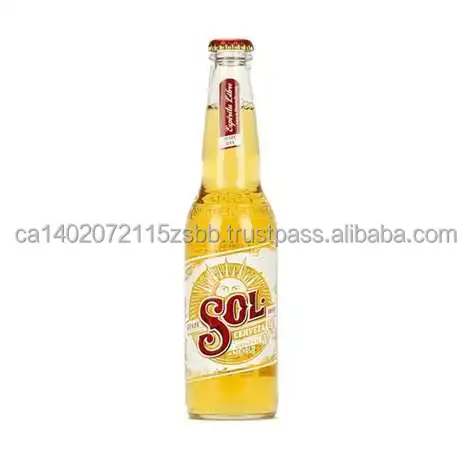 Sol Cerveza - Bright Yellow Lager with 2.8% Alcohol