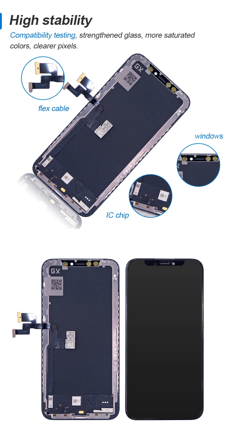 Iphone X LCD Display Screen Replacement - High Quality