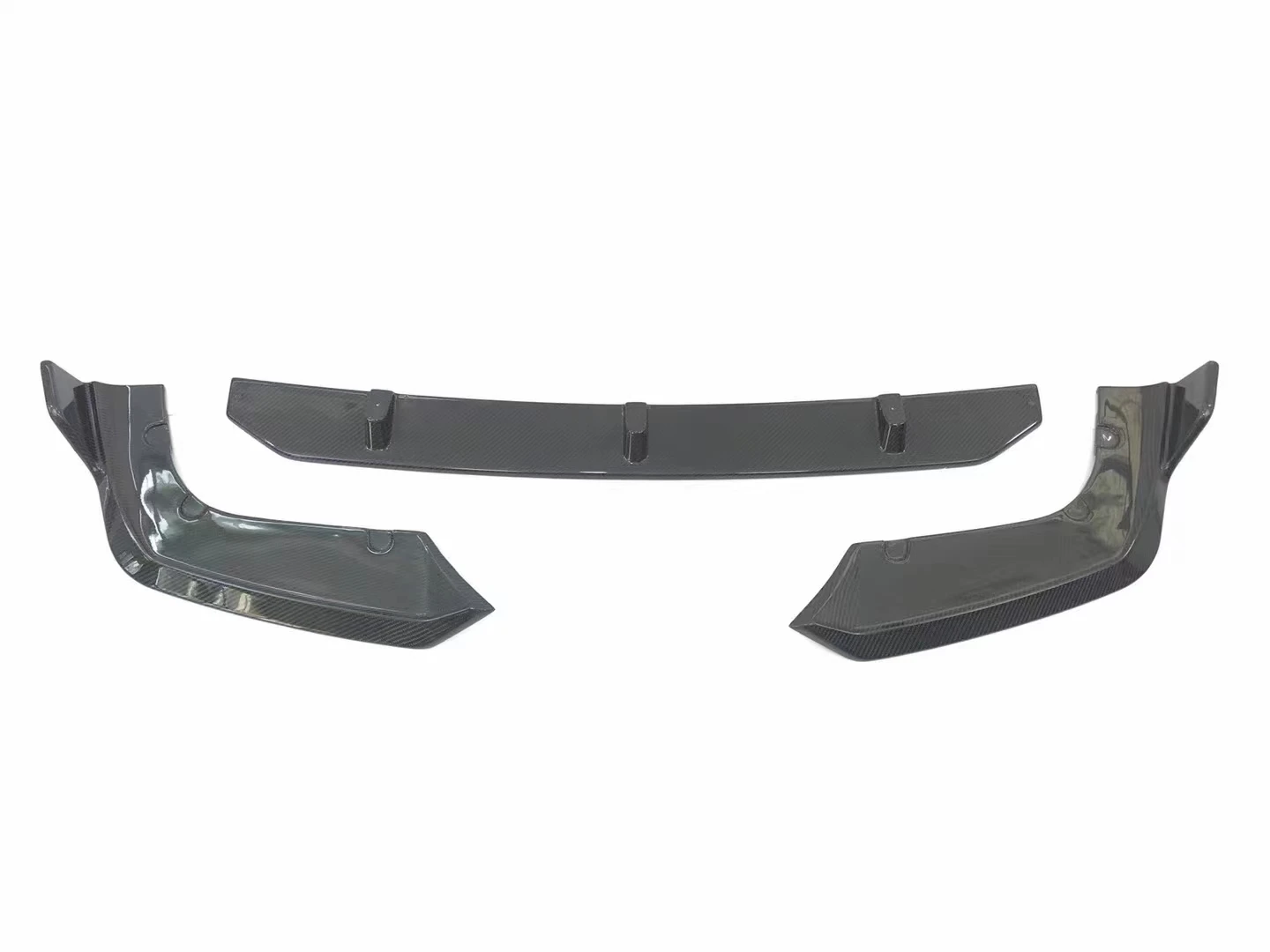 For Bmw X5m F95 Carbon Bumper Front Lip Chin Spoiler Front Splitter ...