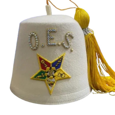 Masonic Regalia Shriner Fez Oes Fezez Royal Arch Master Mason Apron ...