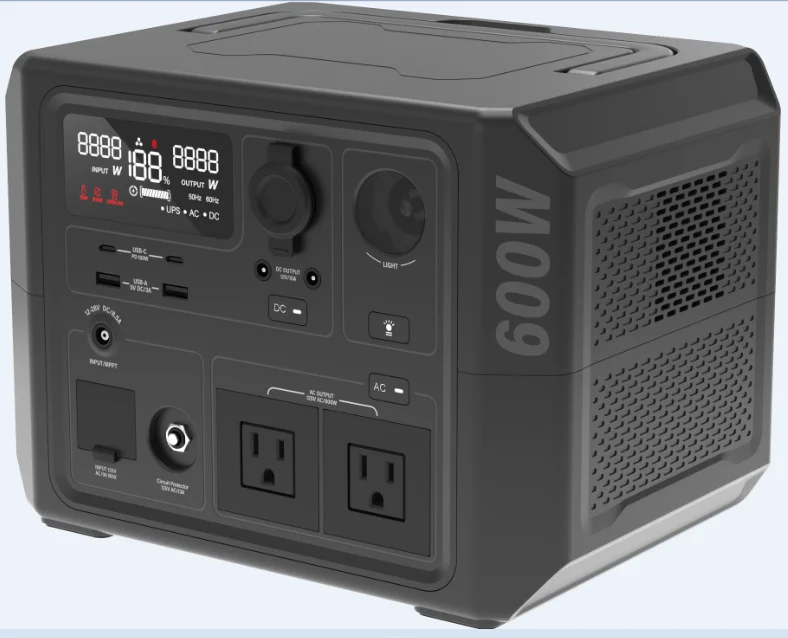 404wh 600W Lifepo4 UPS MPPT alternative energy generators portable ...