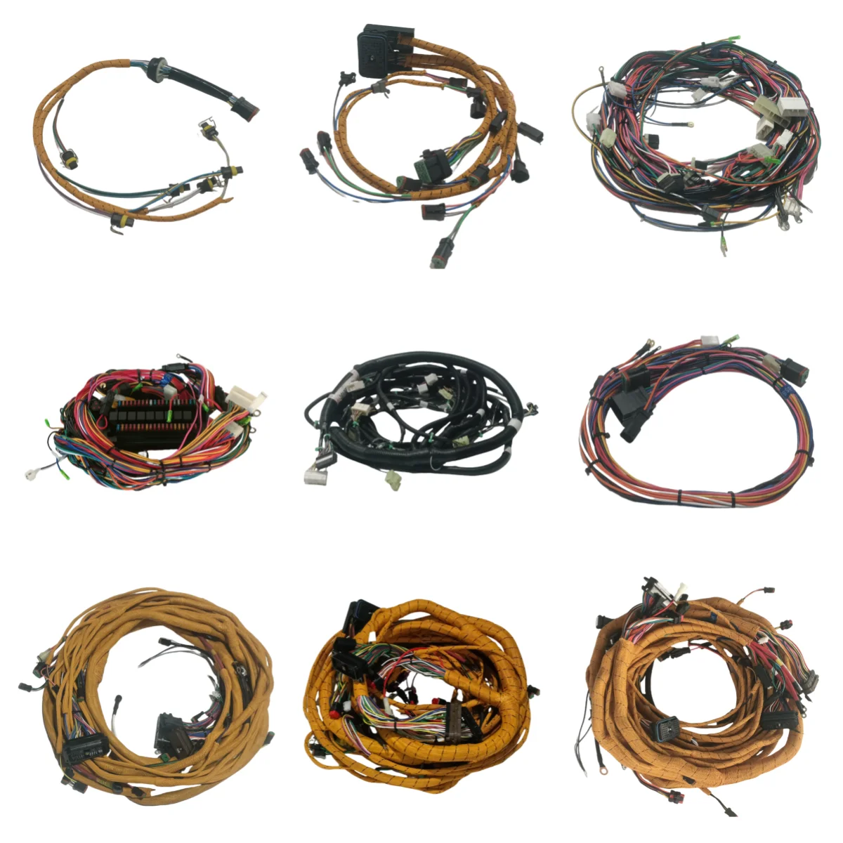 Excavator Sensor Harness 366-9313 3669313 Pressure Sensor Wiring ...
